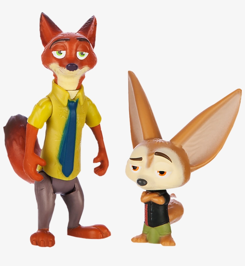 Nick - Zootopia Nick Wilde Toy PNG Image | Transparent PNG Free ...