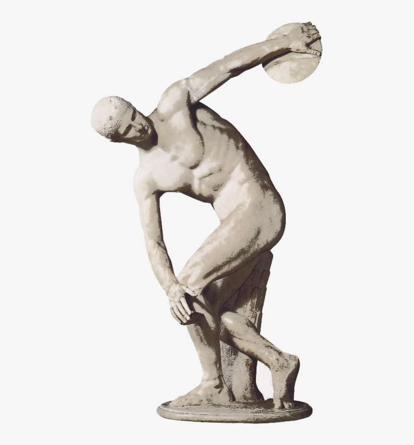 934 Bc The Assyrian Empire Is Founded - Greek Discus Thrower ...