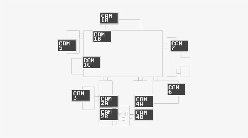 Download Fnaf 1 Map Png | Transparent PNG Download | SeekPNG