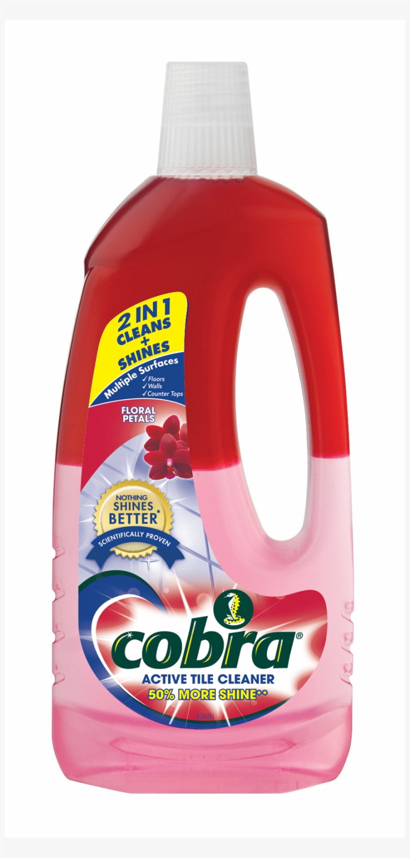 Cobra Active Tile Cleaner Floral Petals 750ml - Cobra Tile Cleaner PNG ...