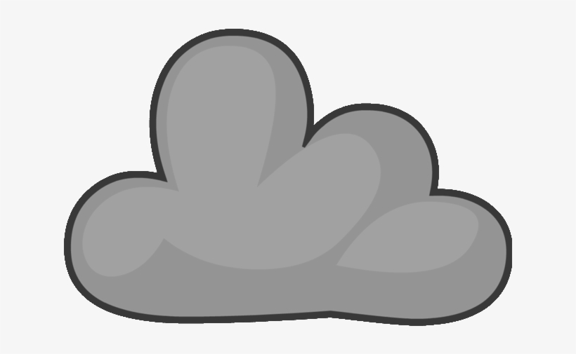 Download Thunderstorm Body - Cloudy Bfdi Orange | Transparent PNG ...