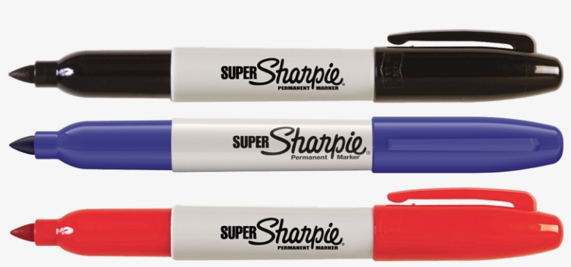 Sharpie® Super Permanent Markers - Super Sharpie Permanent Marker PNG ...
