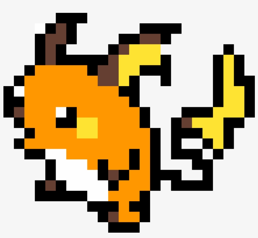 Raichu - Raichu Pixel Art PNG Image | Transparent PNG Free Download on ...