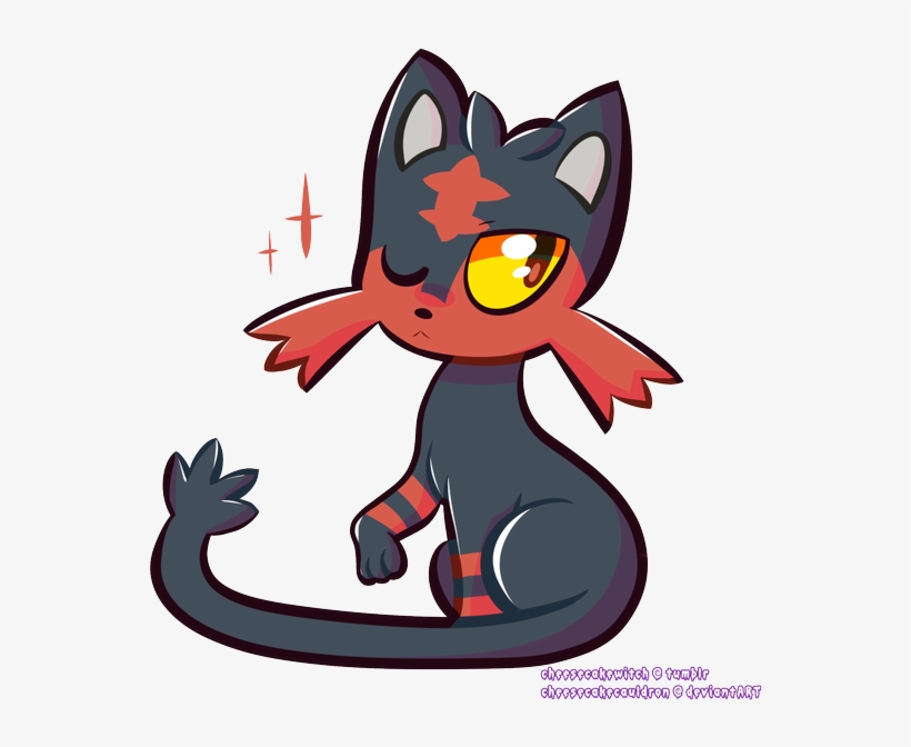 I Love This Cute Lil Kitten - Litten Cute PNG Image | Transparent PNG ...