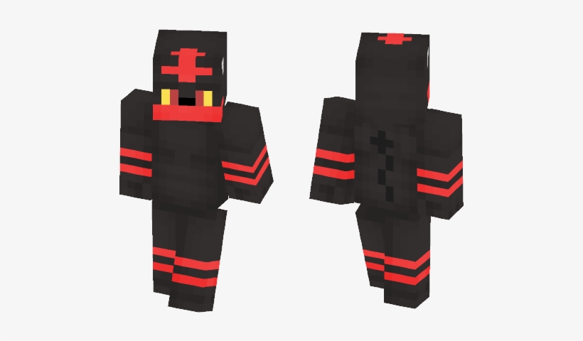 Litten - Spiderman Ps4 Minecraft Skin PNG Image | Transparent PNG Free ...