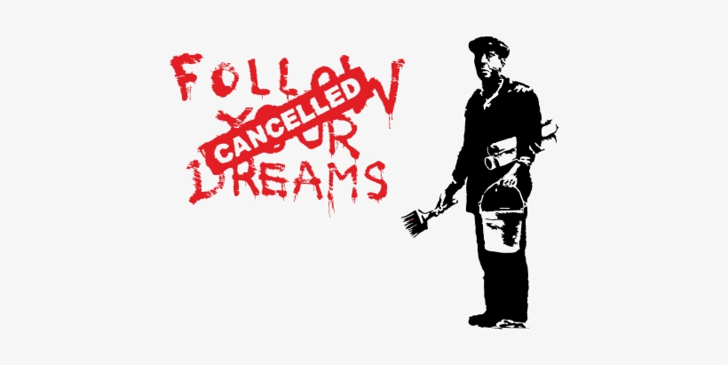 Banksy Displays His Art On Publicly Visible Surfaces - Chinatown PNG ...