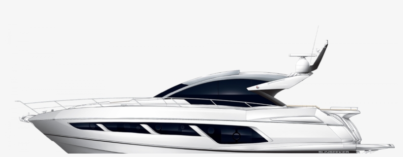Side Profile - Predator - Sunseeker Predator 57 Mkii PNG Image ...