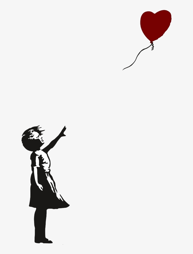 Banksy Is An English-based Graffiti Artist, Political - Girl With Love ...