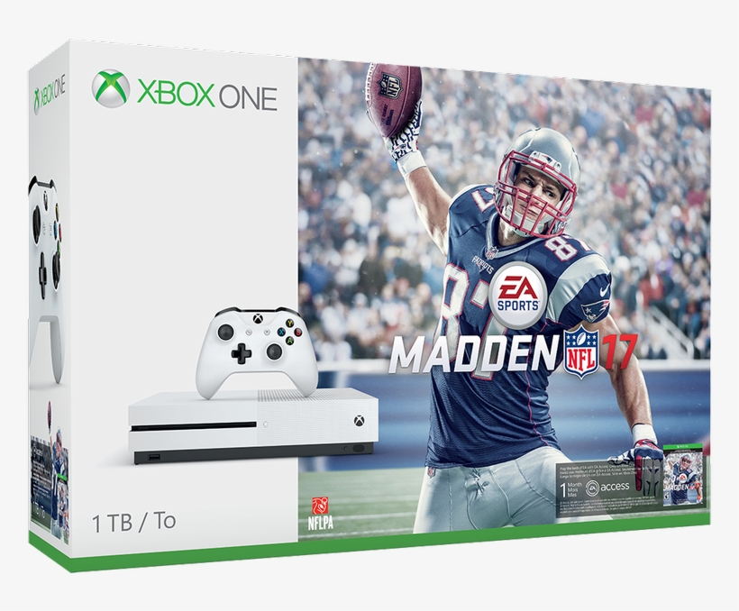 Rob Gronkowski On Twitter - Xbox One S Madden Bundle PNG Image ...