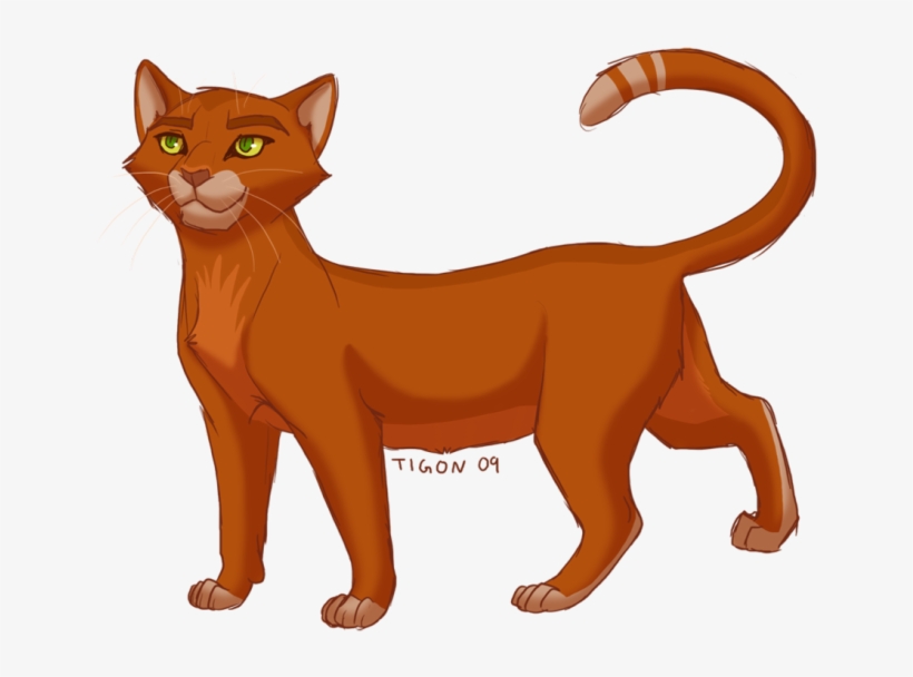 Fireheart Ii By Tigon - Fireheart Png Warrior Cats PNG Image ...