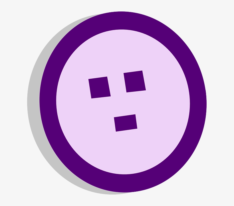 Sign, Symbol, Circle, Purple, Light, What, Dark, Vote - Clip Art PNG ...