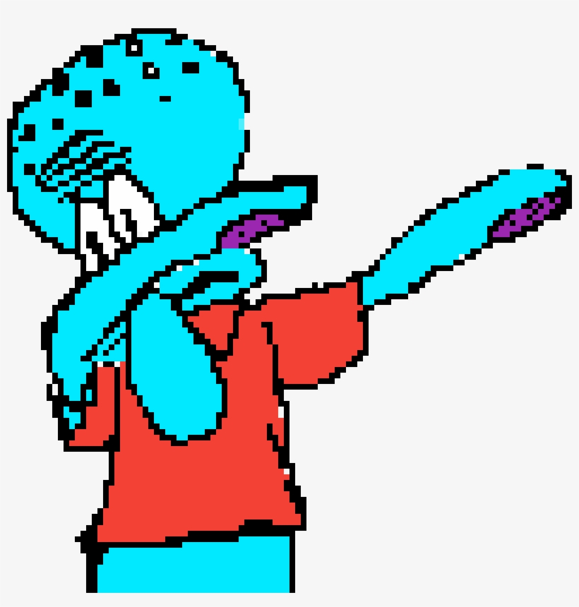 Download Squidward Dabbing - Dab | Transparent PNG Download | SeekPNG