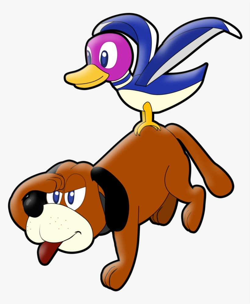 Custom Ssb Duck Hunt By Lisnovski-d7zc13u - Duck Hunt Duo Png PNG Image ...