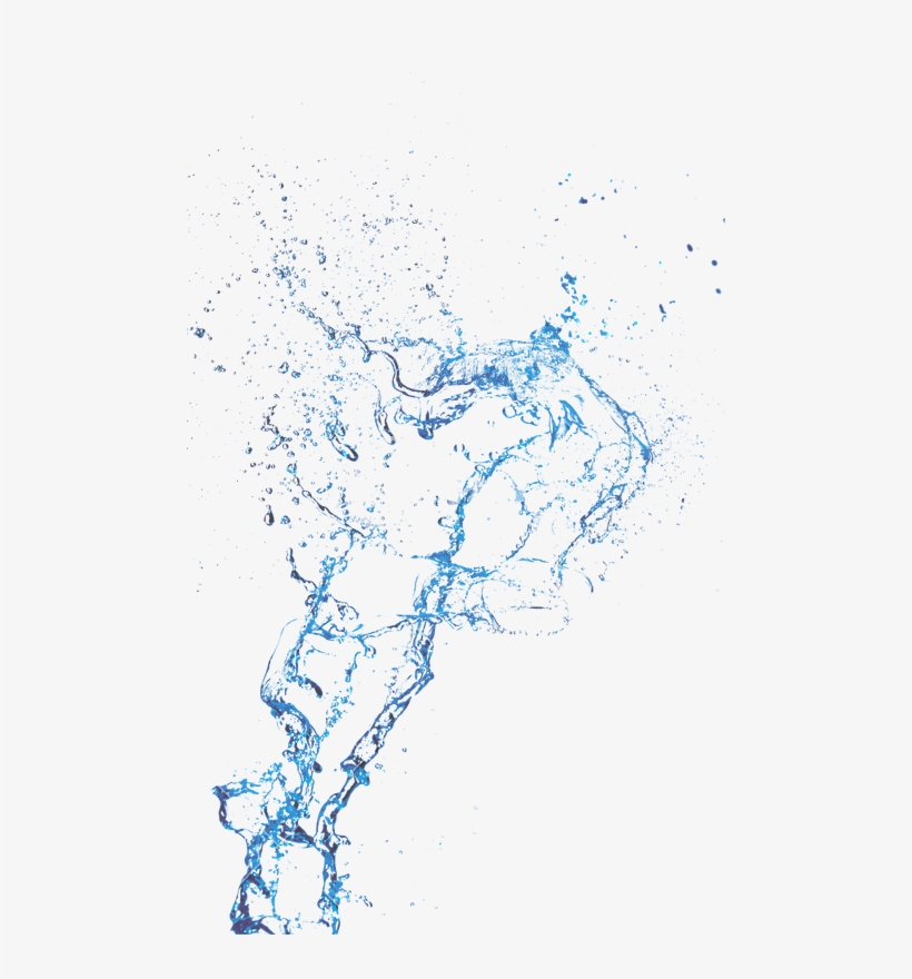 Abstract Clear Water Splash On White Background - Water Splash ...