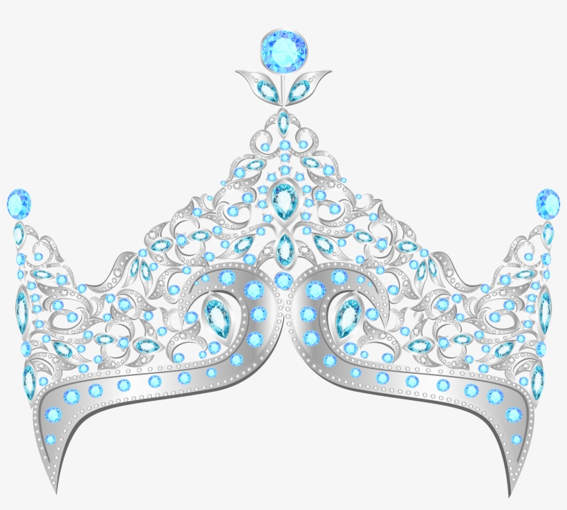 Blue Crown Clipart