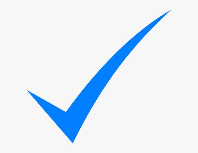 Download Blue Check Mark Png Clip Art | Transparent PNG Download | SeekPNG