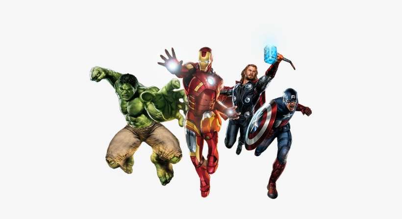 Gratis-labels Para El Back To School - Avengers Wall Smash Wall Sticker ...