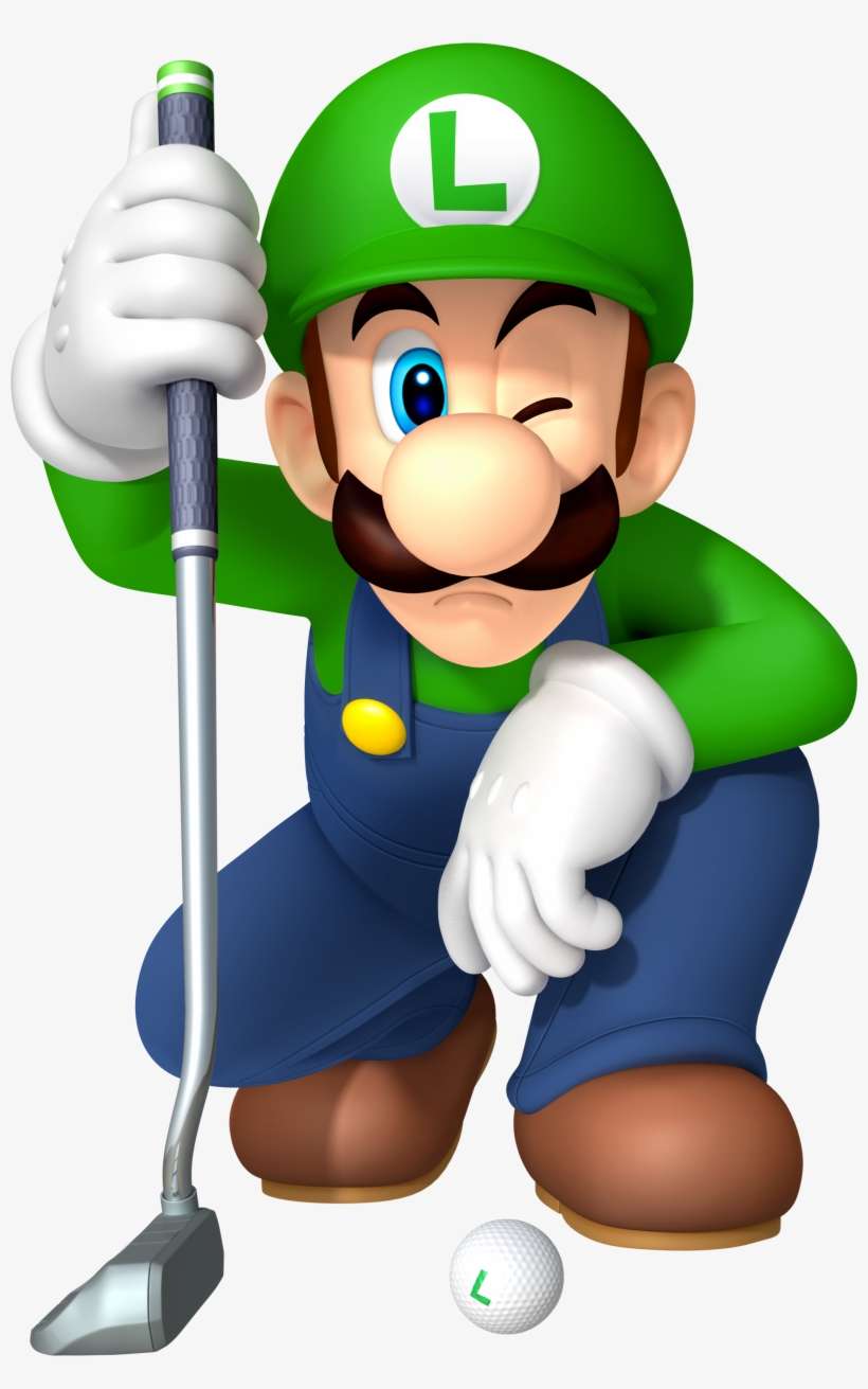 Mario Golf Png - Mario Golf World Tour Luigi PNG Image | Transparent ...