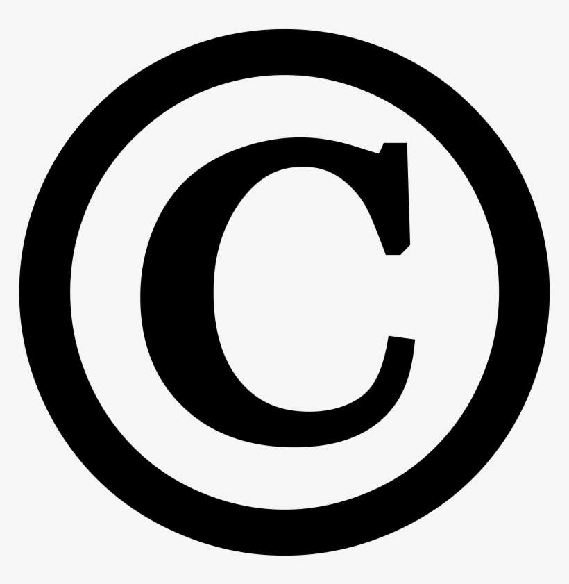 Download Copyright Symbol - All Rights Reserved Png | Transparent PNG ...