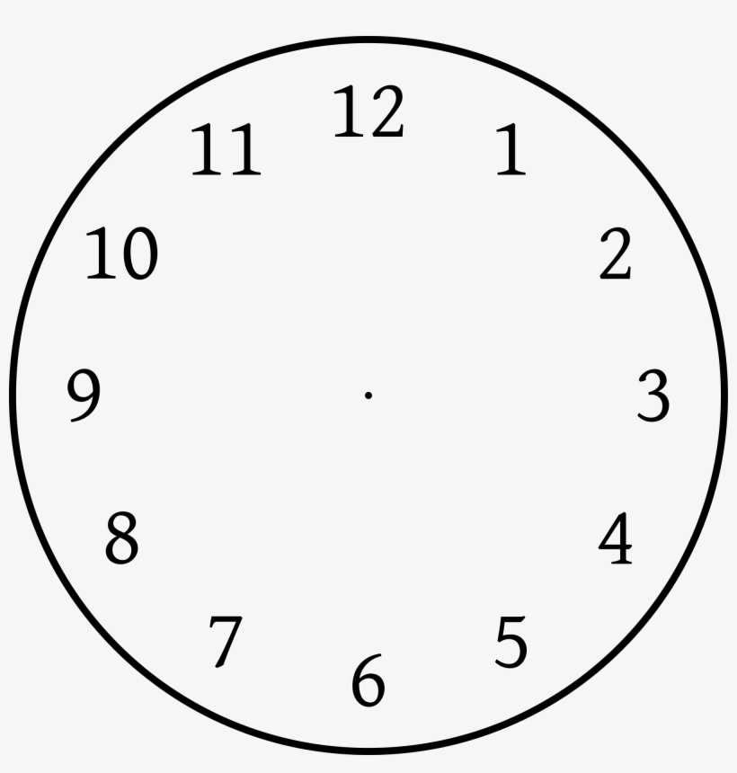 Blank Clock - Circle PNG Image | Transparent PNG Free Download on SeekPNG