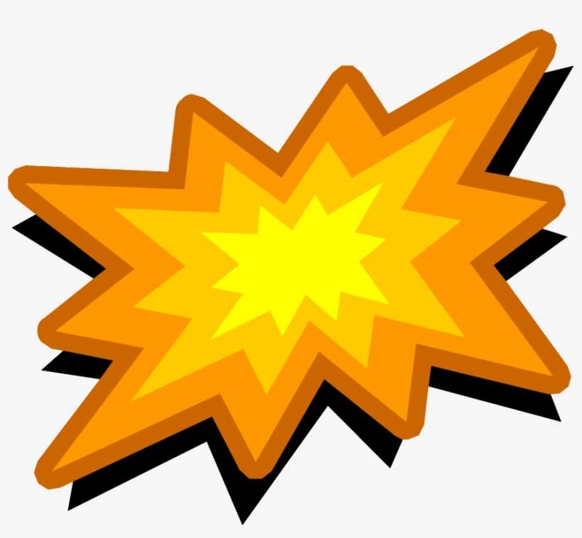 Pow Emote - Comic Pow Background PNG Image | Transparent PNG Free ...