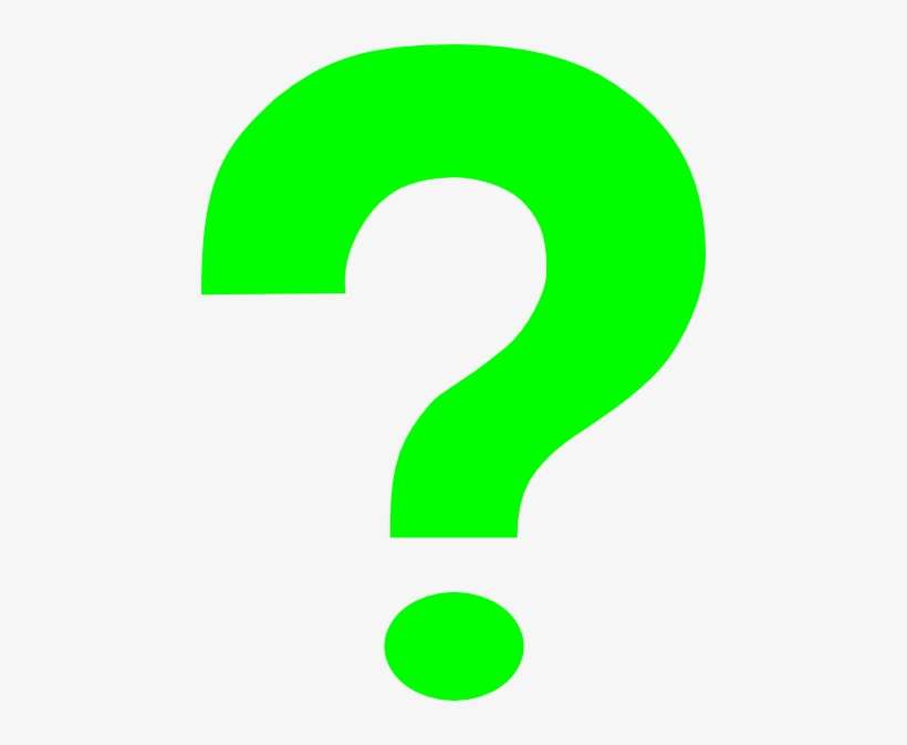 Green Question Mark Png PNG Image | Transparent PNG Free Download on ...
