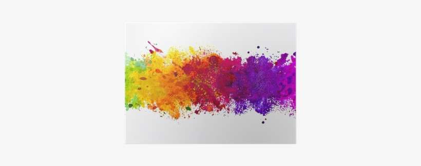 Abstract Artistic Watercolor Splash Background Poster - Watercolor ...