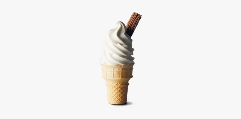 Soft Serve Cone With Flake® - Maccas Cone PNG Image | Transparent PNG ...