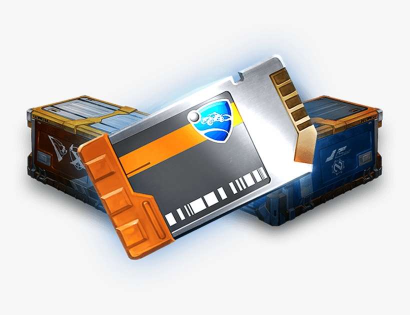Crates - Rocket League Tradable Key PNG Image | Transparent PNG Free ...