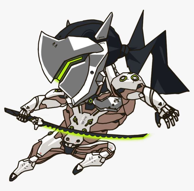 Download Genji Chibi Transparent | Transparent PNG Download | SeekPNG