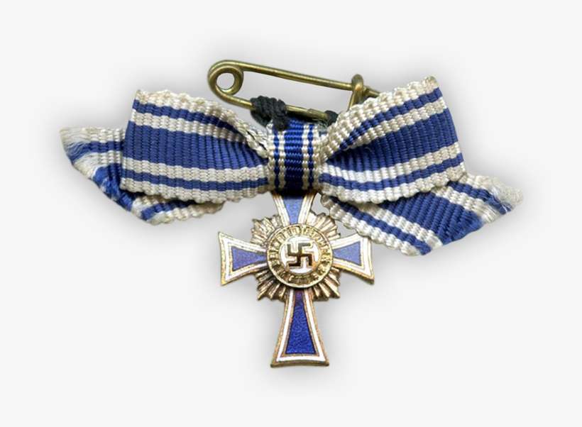 German Mothers Cross - Cross Of Honour Of The German Mother PNG Image ...