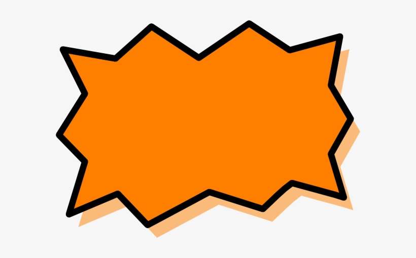 Comic Clipart Action Bubble - Superhero Speech Bubble Clipart PNG Image ...