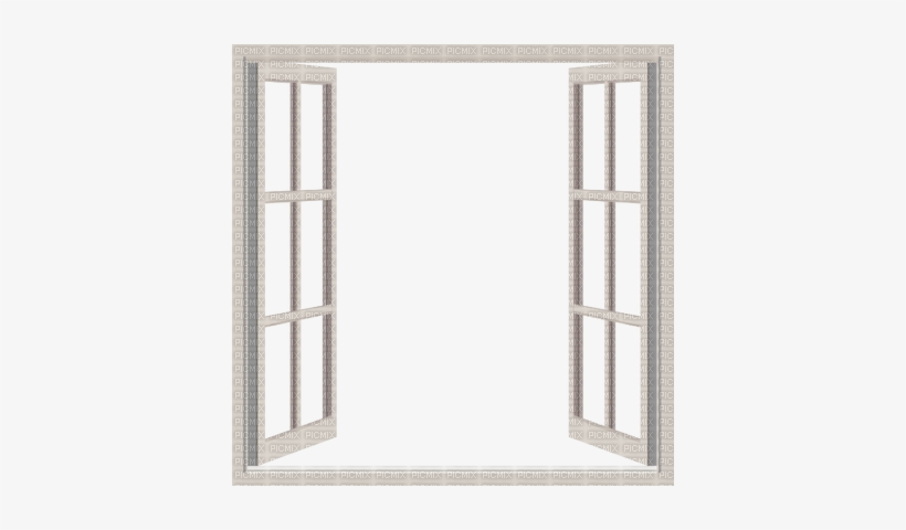 Download Open Window Frame - Window Frame Border | Transparent PNG ...