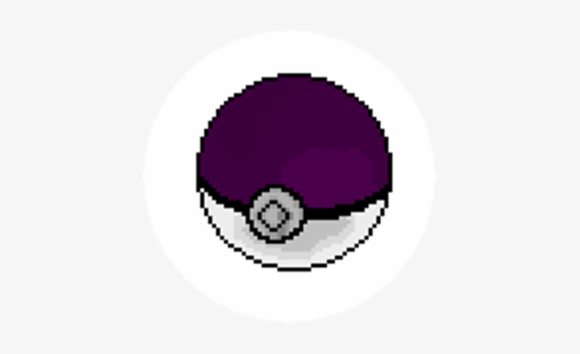 Dark Purple Pokeball - Pixel Art Amazing World Of Gumball PNG Image ...