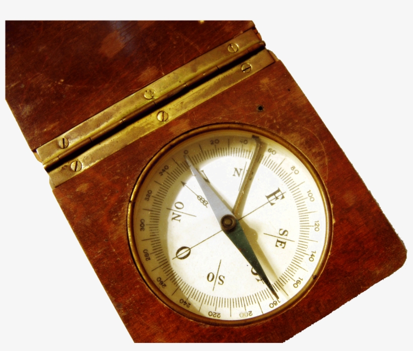 Compass In A Wooden Frame - Brujula En El Renacimiento PNG Image ...