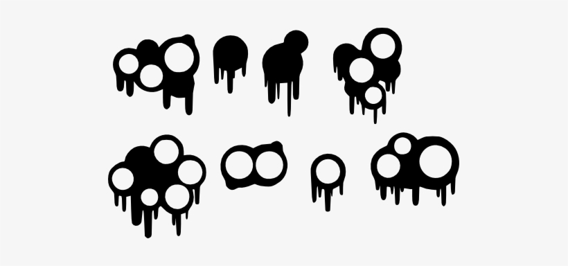 Download Circles With Dripping Goo - Brush Photoshop Vector ...