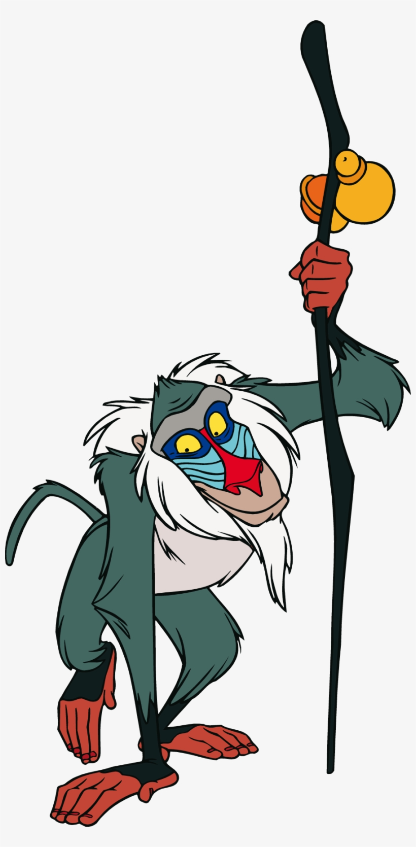 Rafiki Png Transparent - Rafiki Lion King Clipart PNG Image ...