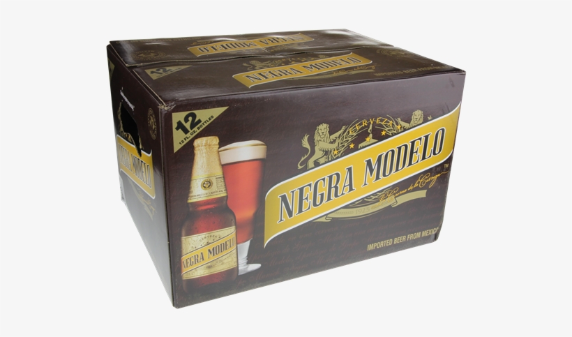 Negra Modelo Beer 12 Pack - Negra Modelo 12 Pack Bottle PNG Image ...