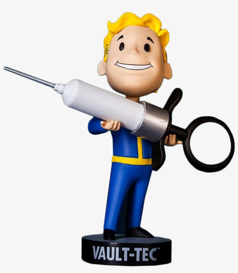 Fallout - Medicine Vault Boy 111 Bobble Head Figure (series 3) PNG ...