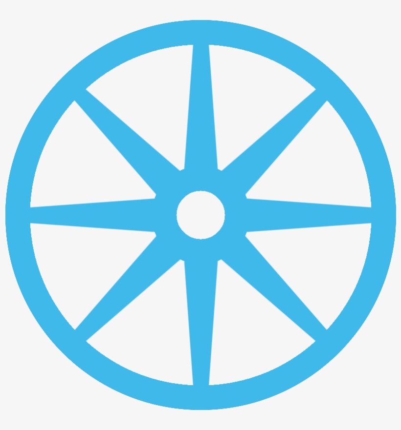 Awwc 8 Spoke Wagon Wheel - Ville De Saint Etienne PNG Image ...