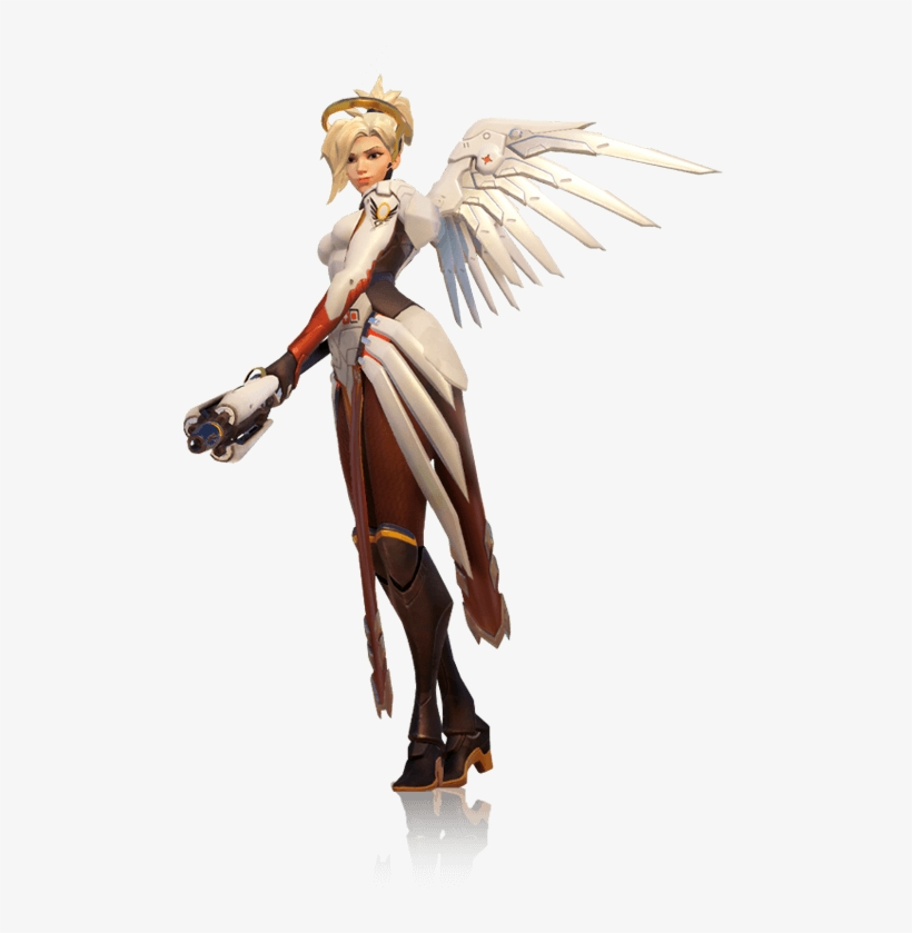 Mercy - Mercy Overwatch Transparent PNG Image | Transparent PNG Free ...