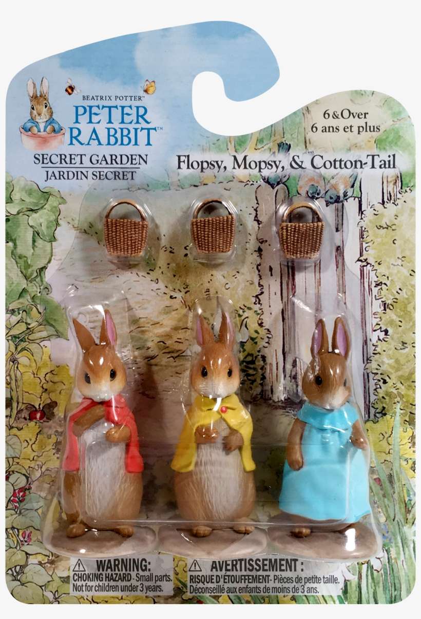Download Peter Rabbit Secret Garden Flopsy, Mopsy & Cotton Tail ...