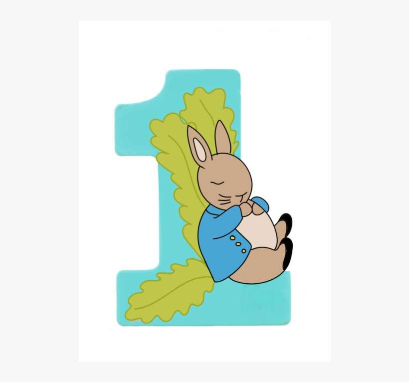 Download Peter Rabbit™ Number - Peter Rabbit Number | Transparent PNG ...