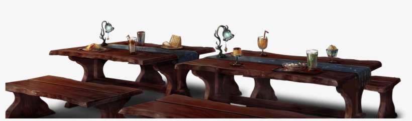 Japanese-style Cafe Desk - Coffee Table PNG Image | Transparent PNG ...
