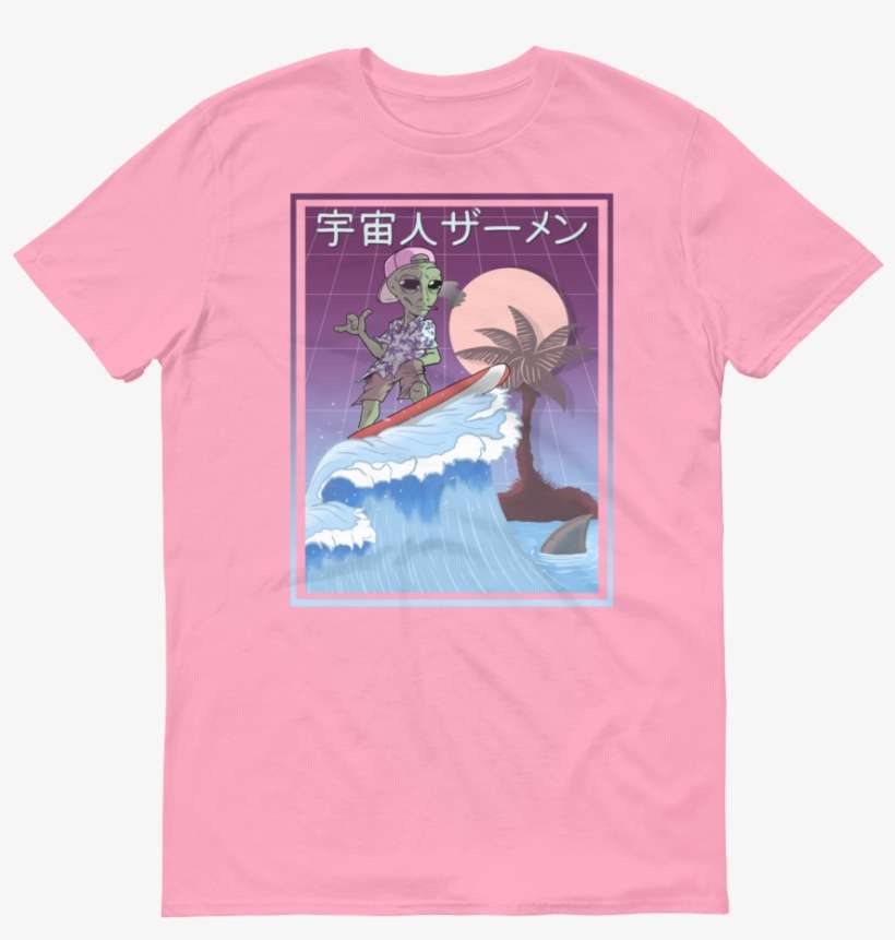 Vaporwave Alien Tee - Ayylien Vaporwave PNG Image | Transparent PNG ...