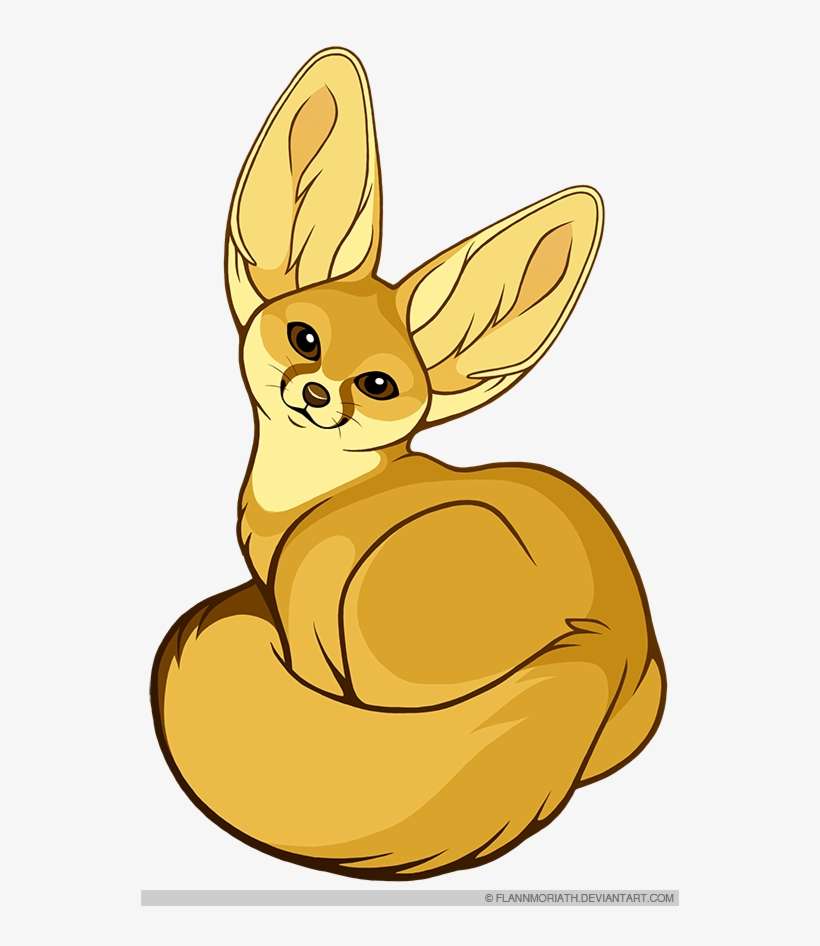 Download Fennec Fox - Fennec Fox Cartoon | Transparent PNG Download ...