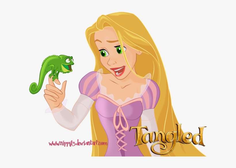 By Nippy On Deviantart Tangledrapunzel - Rapunzel Tangled 2d PNG Image ...