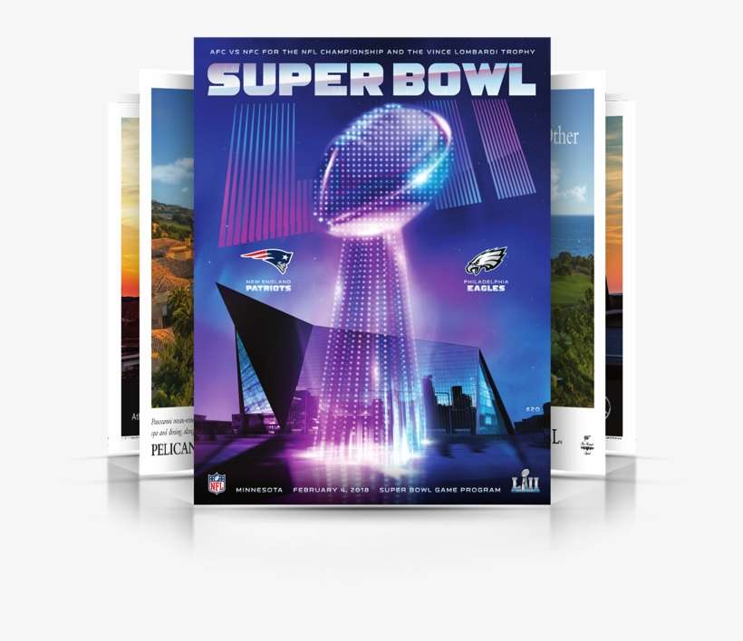 Flipbooks - Super Bowl 52 Game Program PNG Image | Transparent PNG Free ...