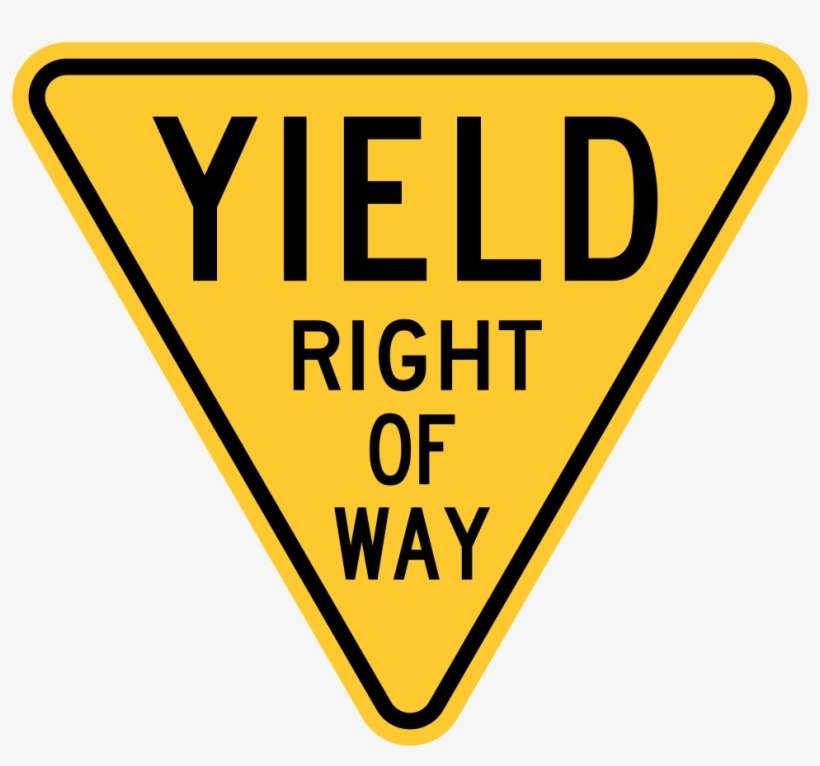 United States Sign - Yield Sign Png PNG Image | Transparent PNG Free ...