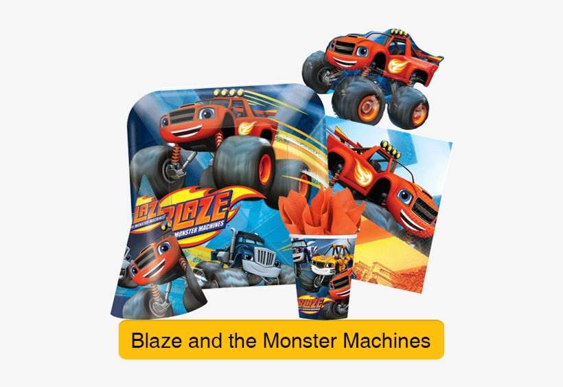 Blaze And The M - Blaze And The Monster Machines Party Smaller Paper ...